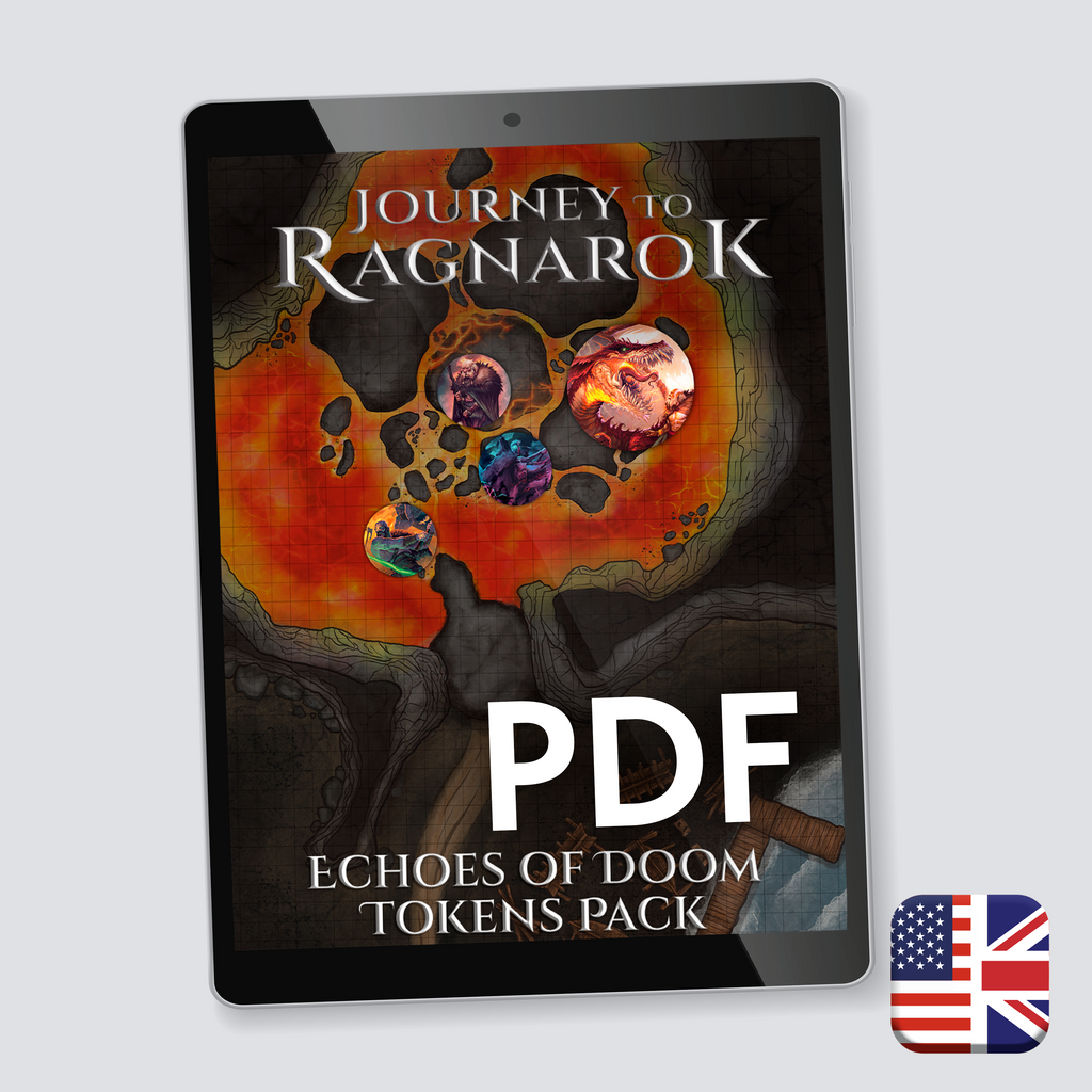 Echoes of Doom: Digital Tokens Pack – Mana Project Studio NA