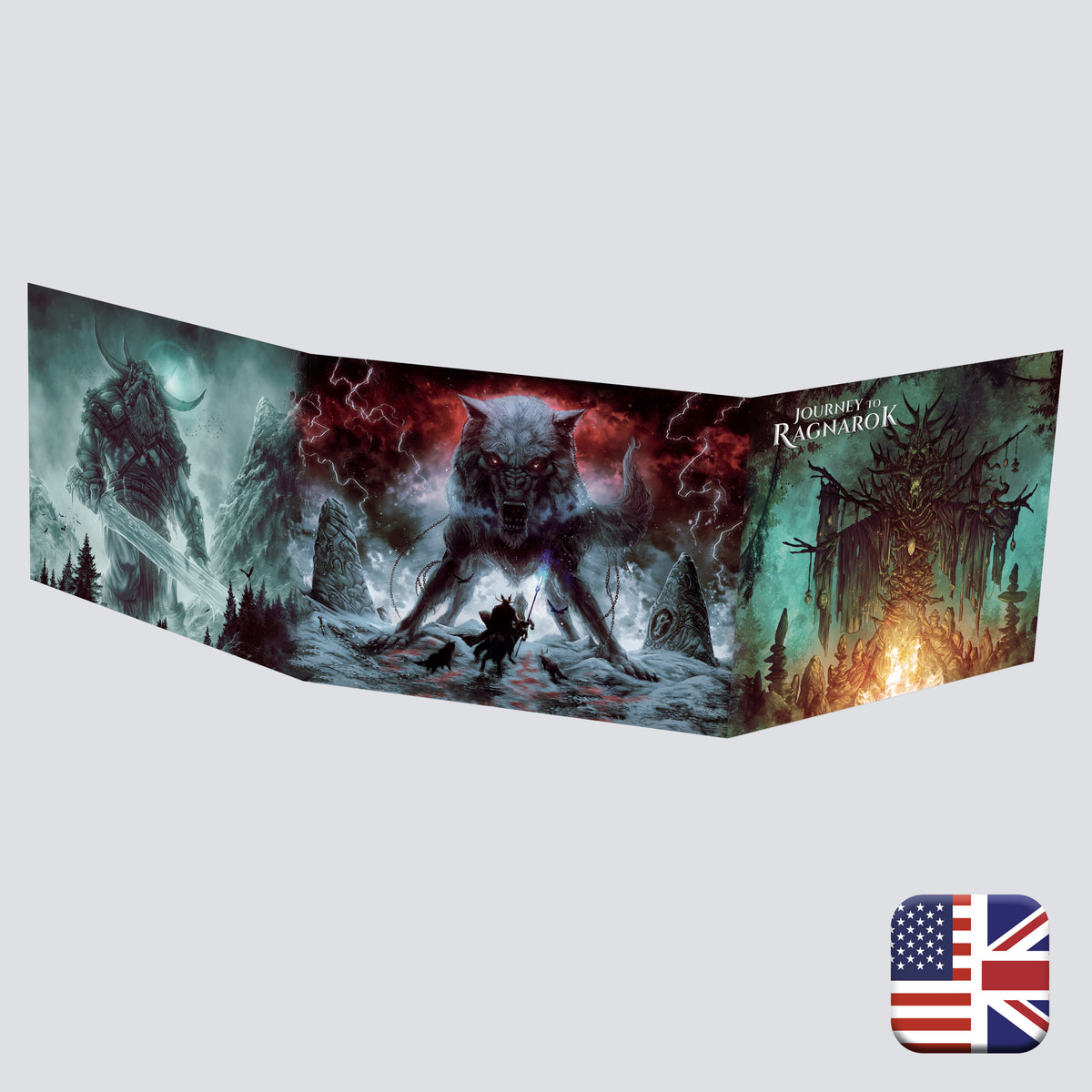 Journey To Ragnarok – Game Master Screen – Mana Project Studio NA