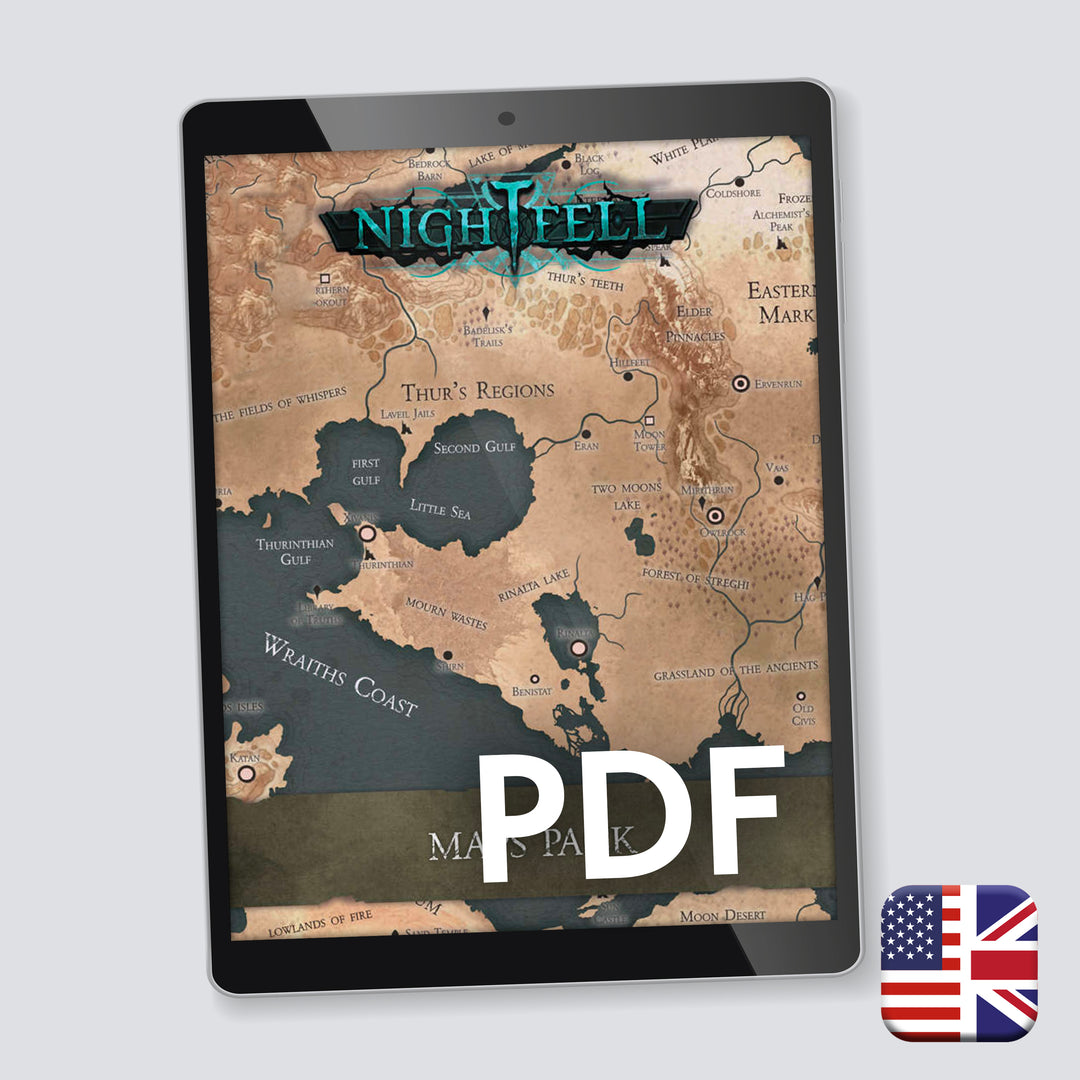 Nightfell – Maps Pack PDF – Mana Project Studio NA